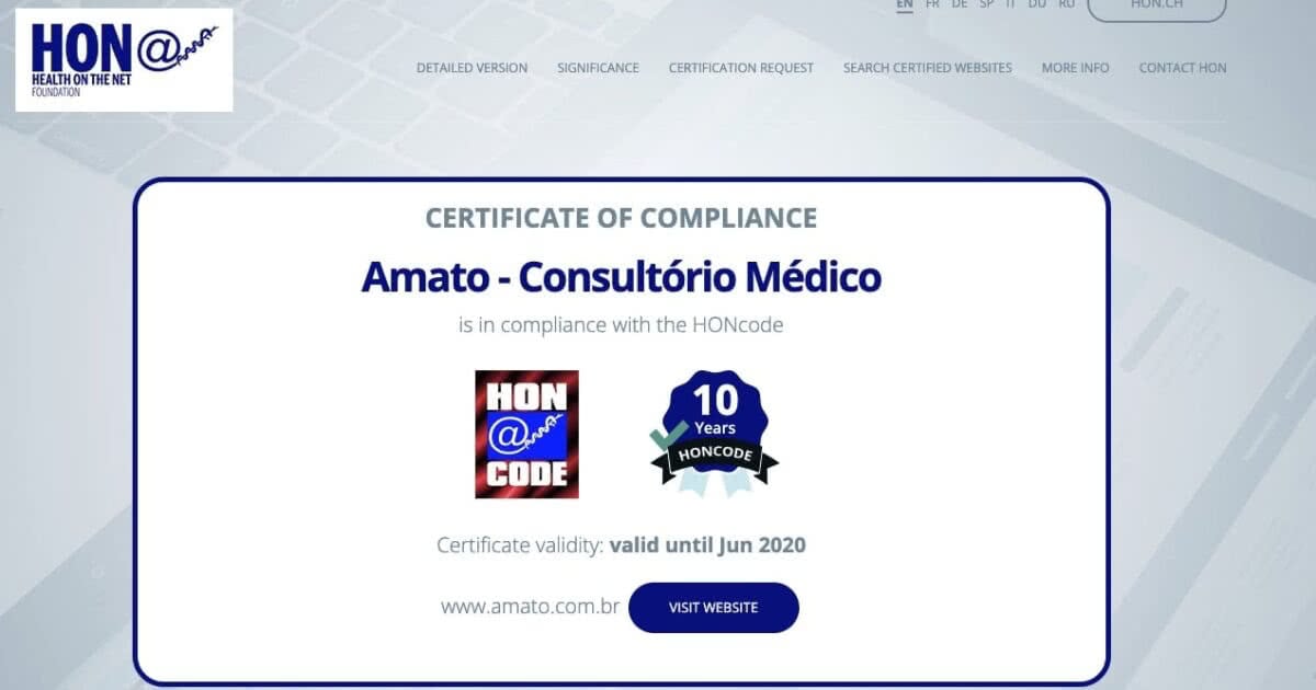 HON Code - Amato
